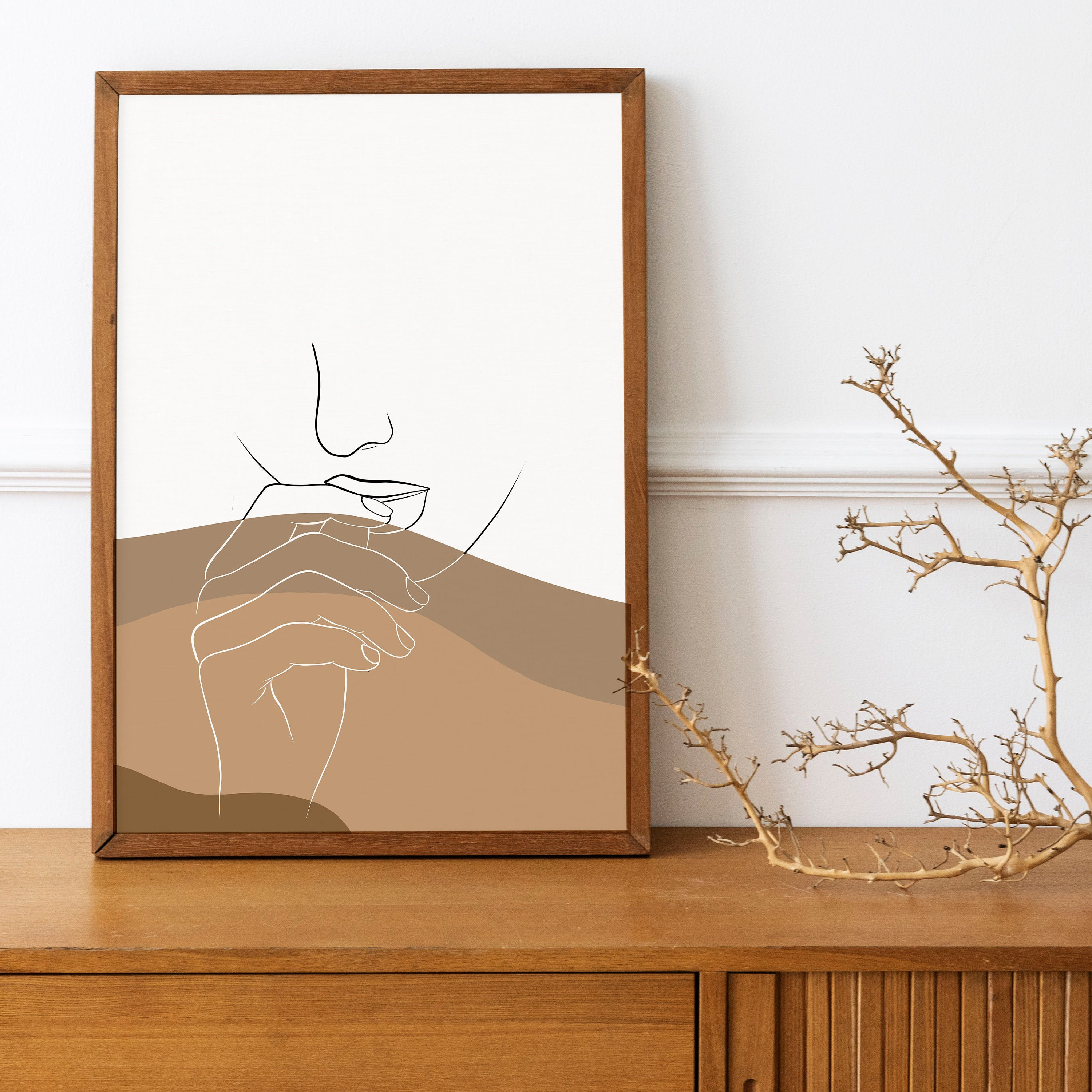 Dijital Line Art,dijital Woman One Line Drawing,one Line Drawing ...