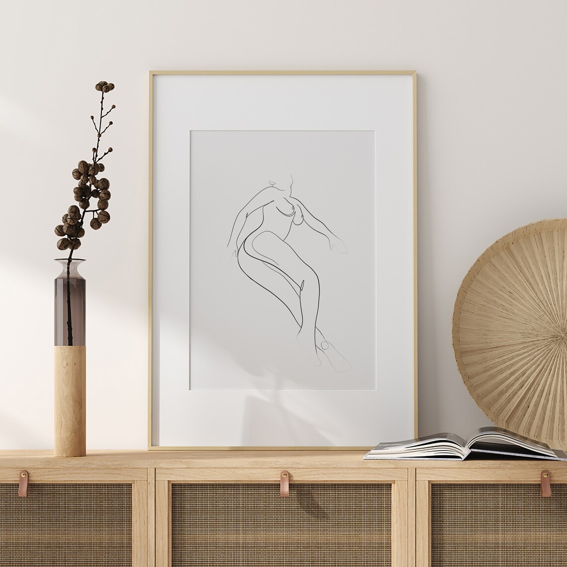 Printable Single Line Naked Woman Art Nude Woman Line Art Etsy Norway