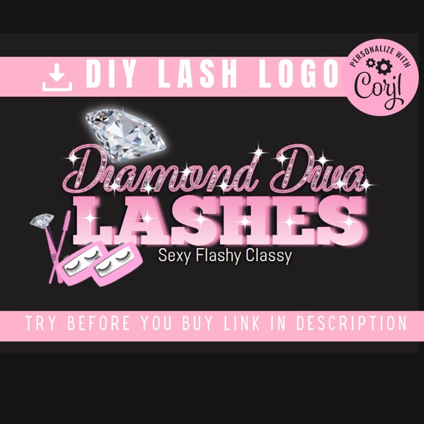 Logo Template Digital - Etsy