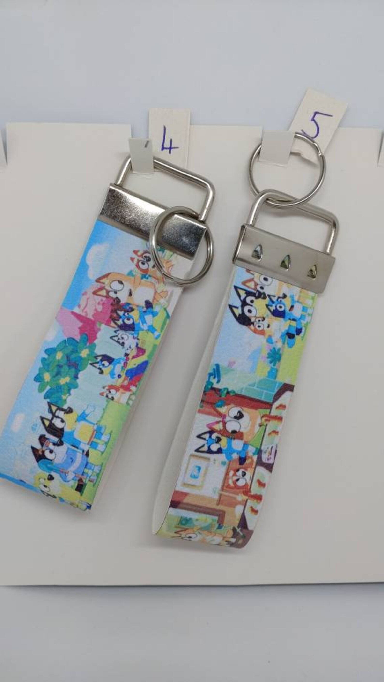Bluey Inspired Keychain Bluey Resin Planner Keyring. Bluey - Etsy UK