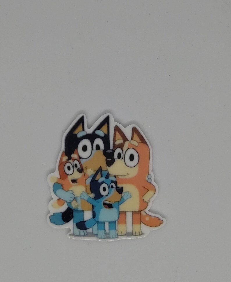 Bluey Fridge Magnets Grannies Janet and Rita. Bluey Bingo Old - Etsy Canada