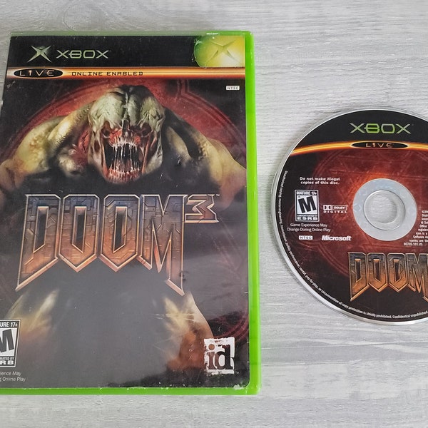 Xbox Doom 3 - Etsy