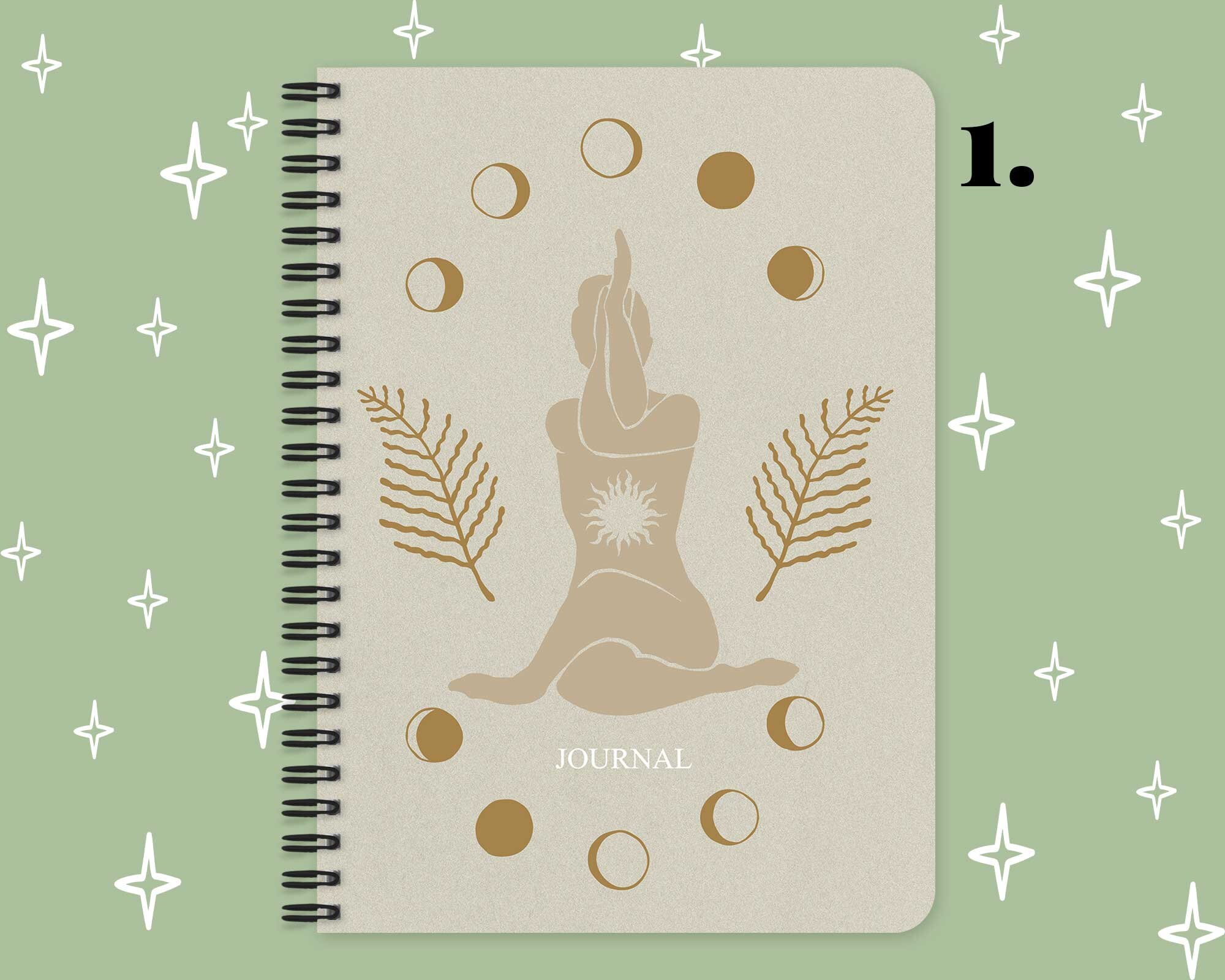 A5 Yoga Journal 9 Designs to Choose From Yoga Note Book Yoga Teacher ...