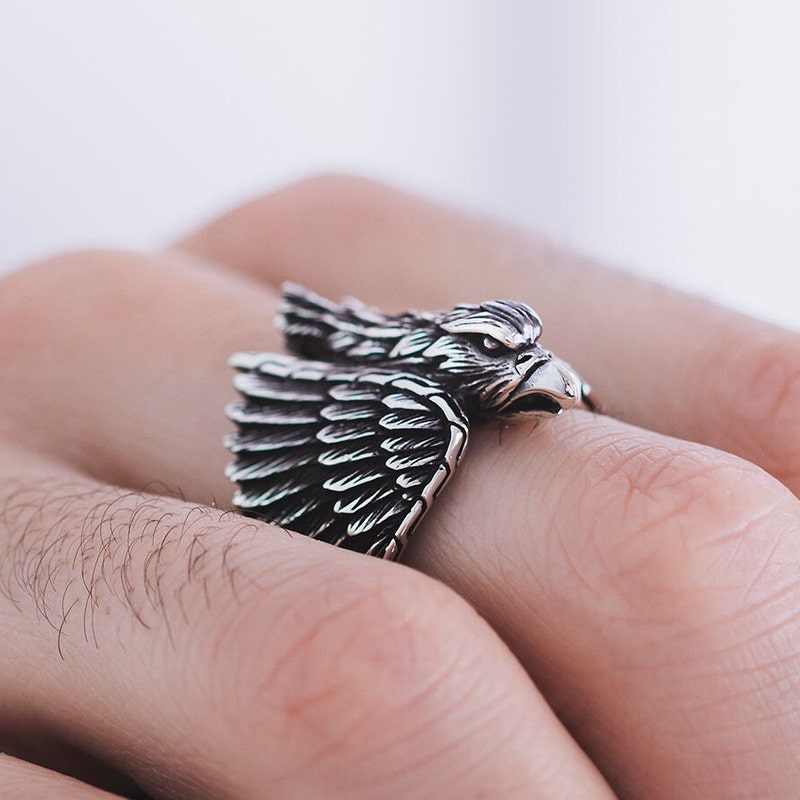 Eagle Ring - Etsy