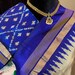 Pure, Silk Mark Certified Ikkat Silk Saree in Temple Border Ikkat Pattu ...