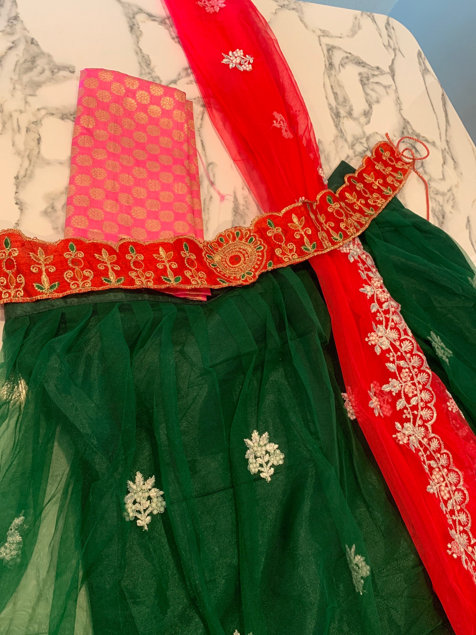 Stunning Net Lehenga With Designer Embroidery and Sequin | Etsy