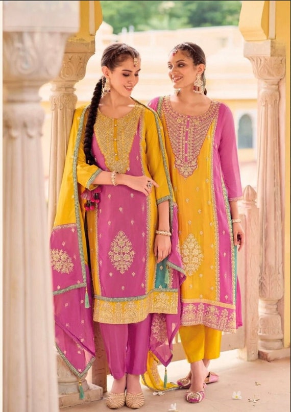 Salwar Set - Bay Area Silk House