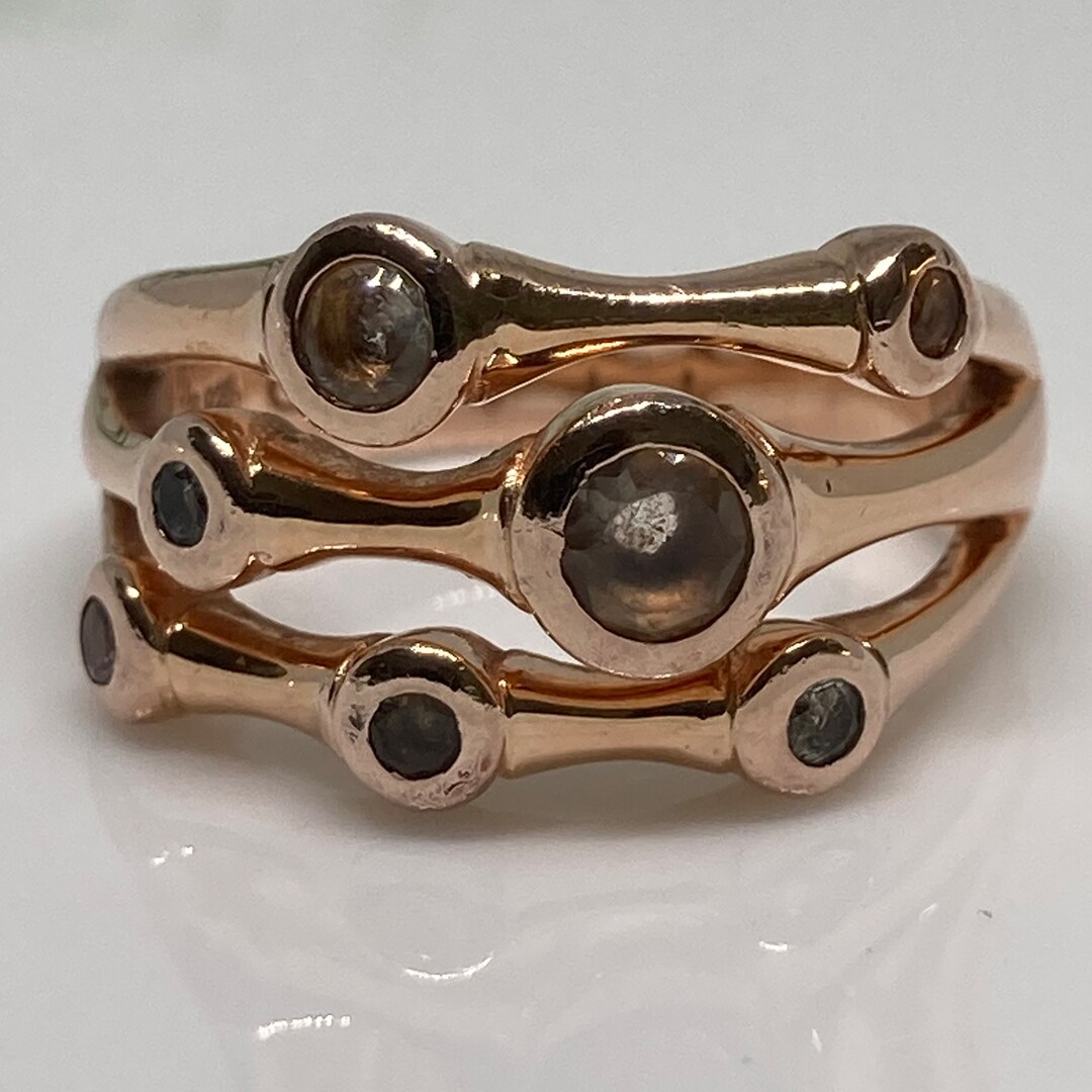 Vintage, Links of London, Rose Gold Vermeil, Boodles-style Ring ...