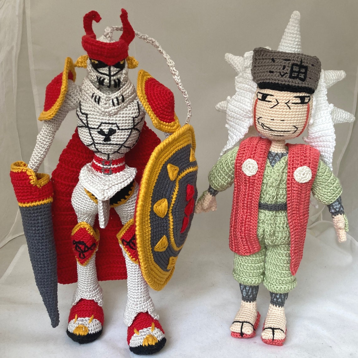 Gallantmon From Digimon Crochet Action Figure Amigurumi - Etsy
