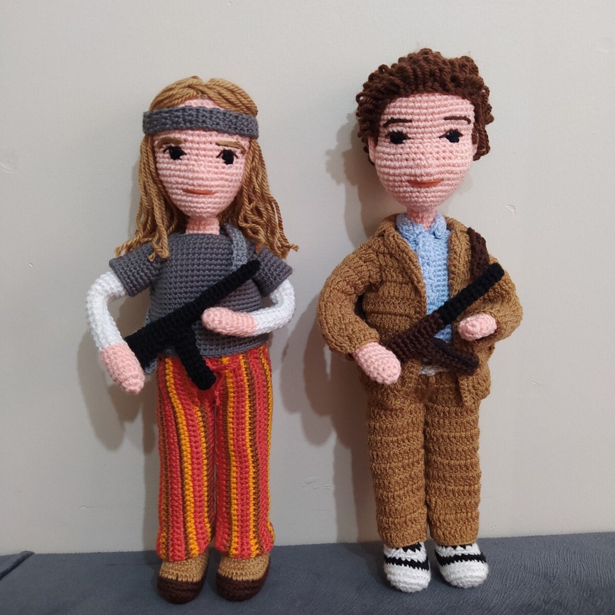 Pineapple Express Saul and Dale Crochet Action Figure Set - Etsy