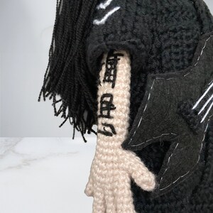 Slipknot Mick Thompson Inspired Crochet Tribute - Customizable Posable ...