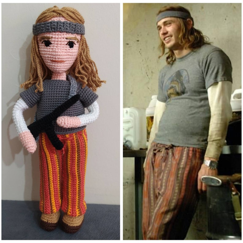 Pineapple Express Saul and Dale Crochet Action Figure Set - Etsy