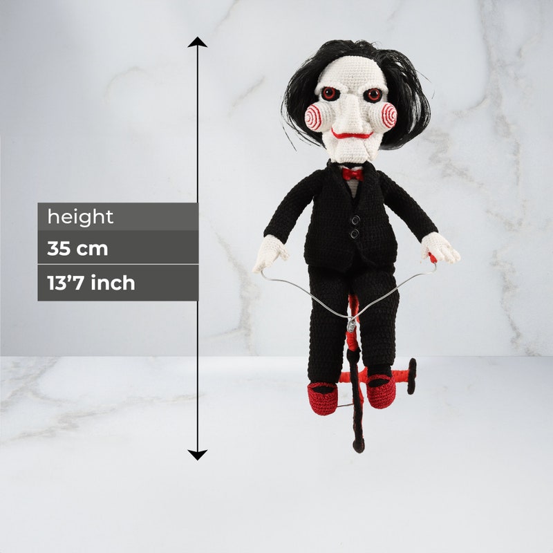 Billy Saw Doll - Etsy