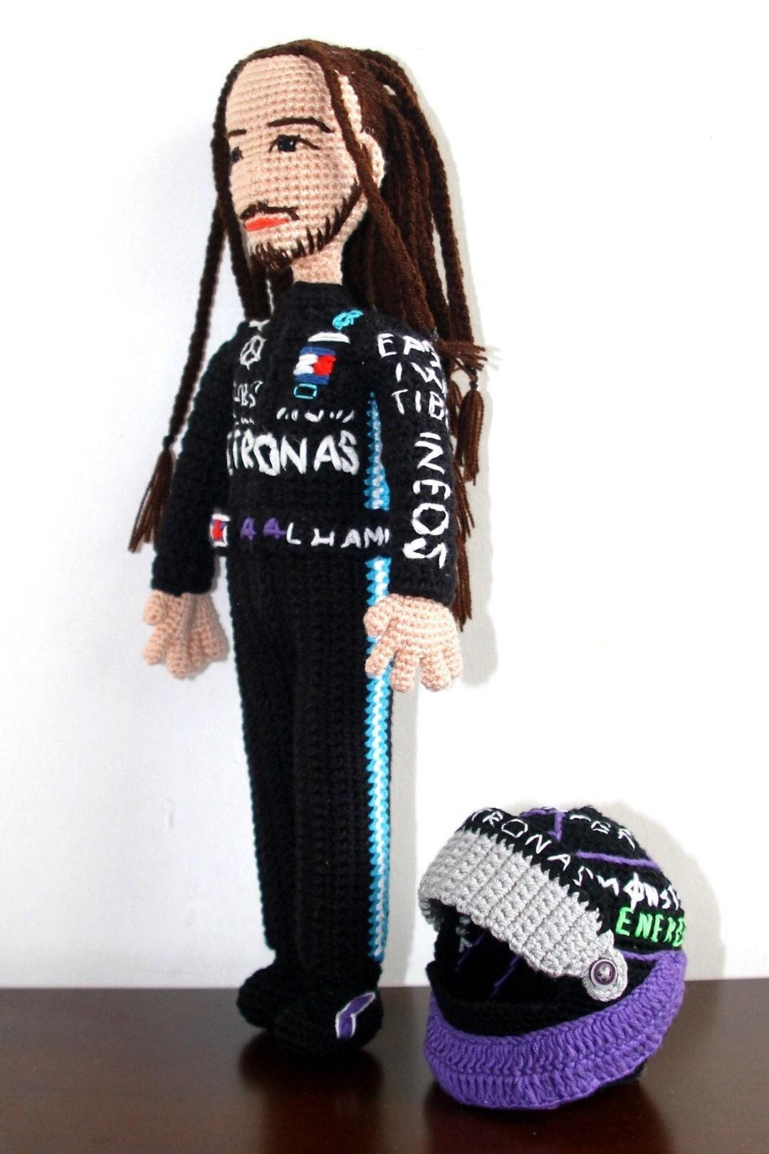 Levis Hamilton Handmade Crochet Action Figure Amgurumi - Etsy