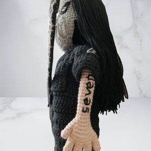 Slipknot Mick Thompson Inspired Crochet Tribute - Customizable Posable ...