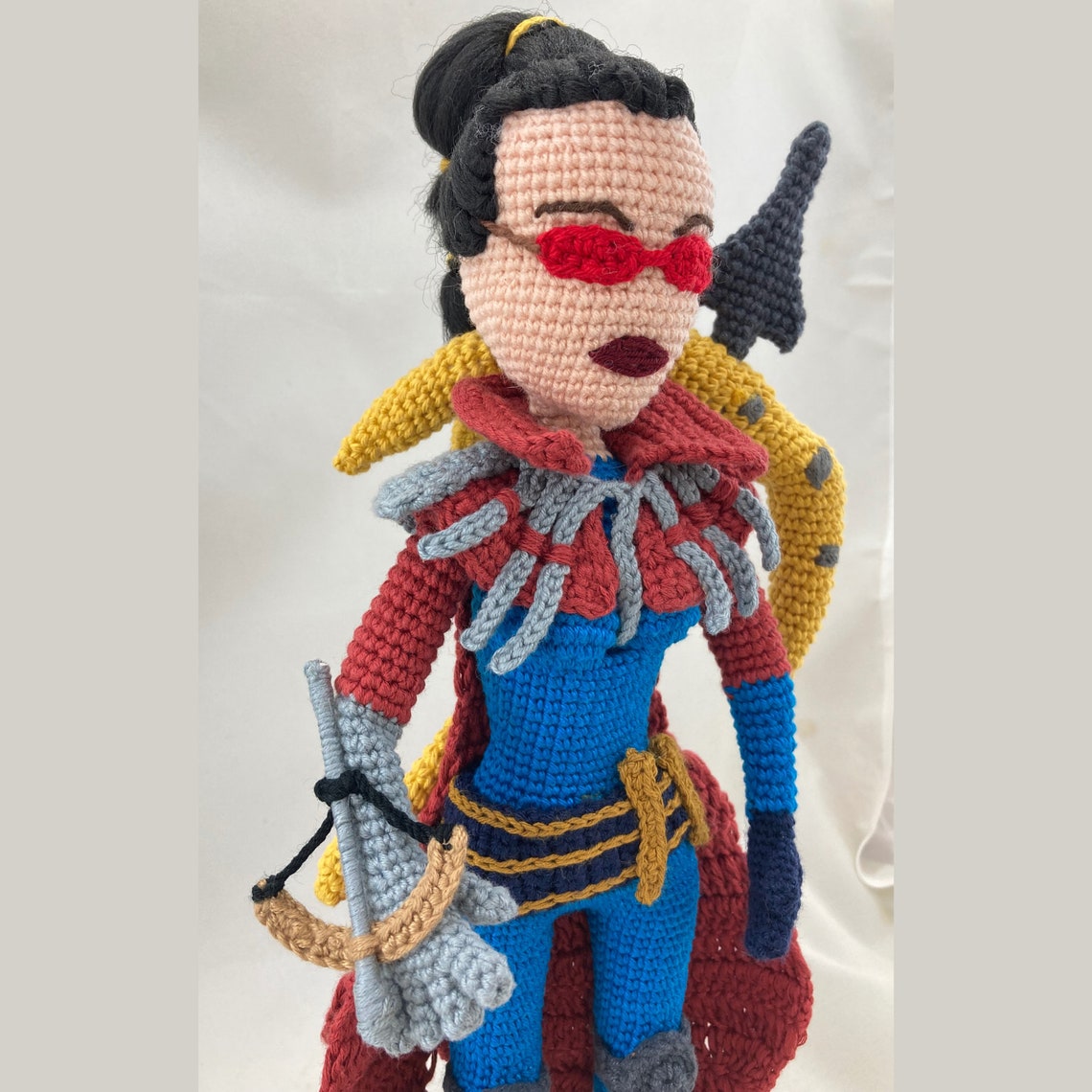 League of Legends Vayne Crochet Action Figure Amigurumi - Etsy