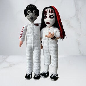 Customizable Sid Wilson Amigurumi Doll: Handmade Slipknot Tribute - Etsy