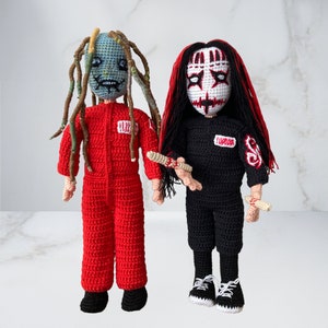 Customizable Corey Taylor Amigurumi Doll: Handmade Slipknot Tribute ...