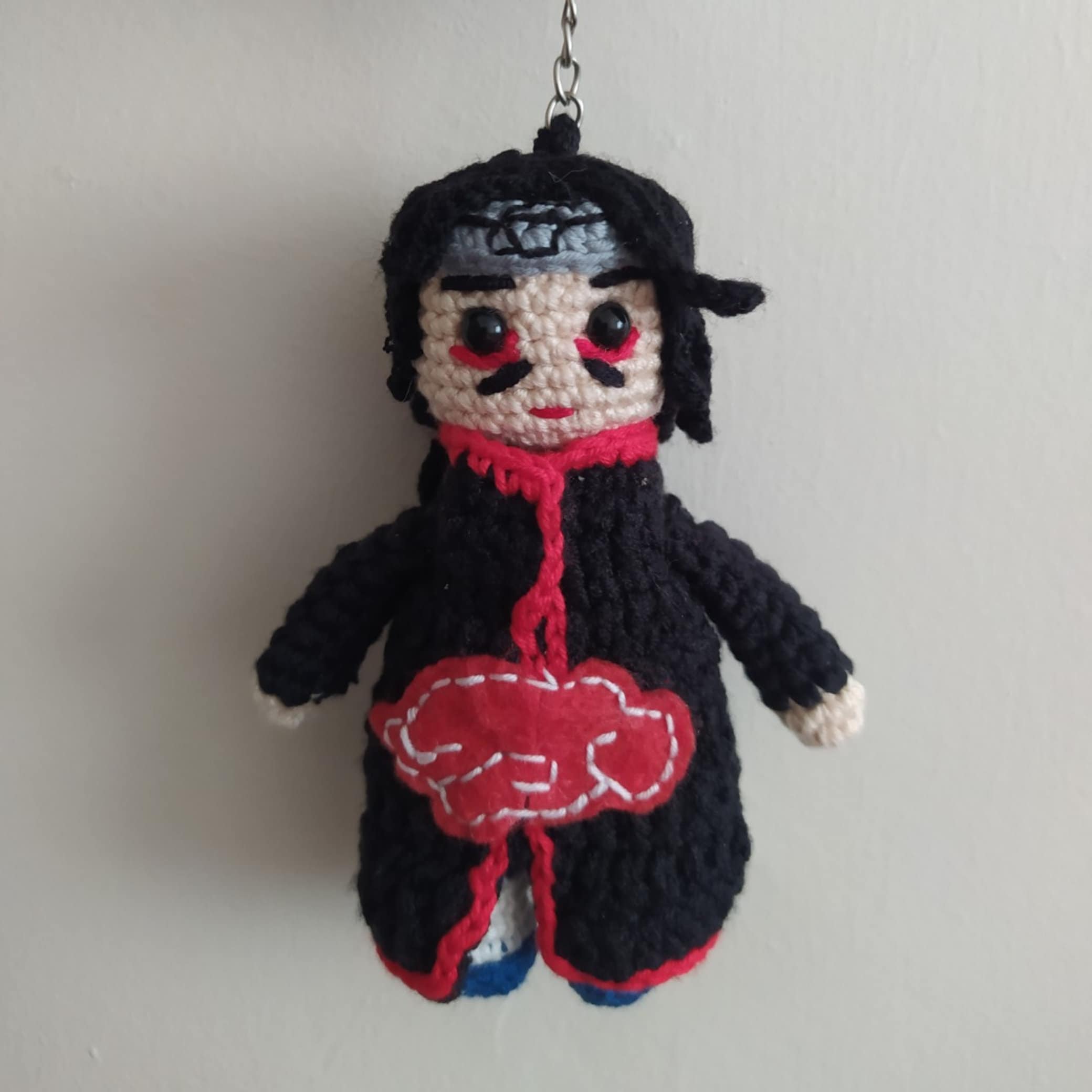Personalized Keychain Amigurumi, Custom Keychain Doll, Look-a-like Doll ...