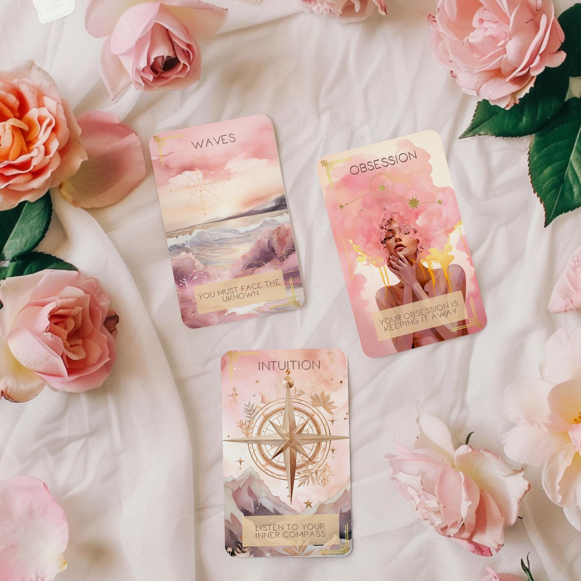 Femme Spirit Oracle Deck With Reiki Attunement and Activation: Tarot ...