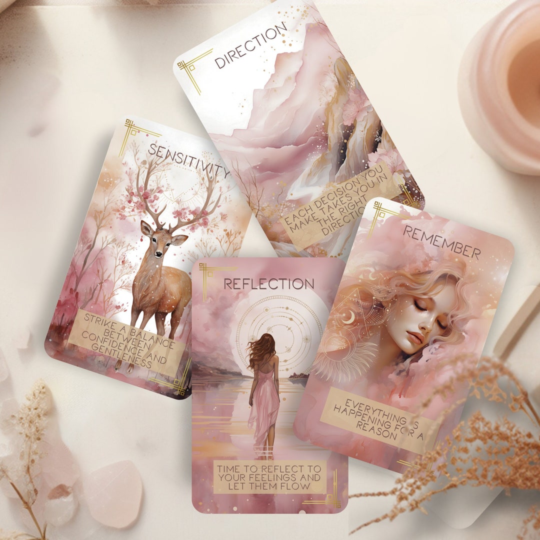 Femme Spirit Oracle Cards // Oracle Card, Tarot Card Deck, Divination ...