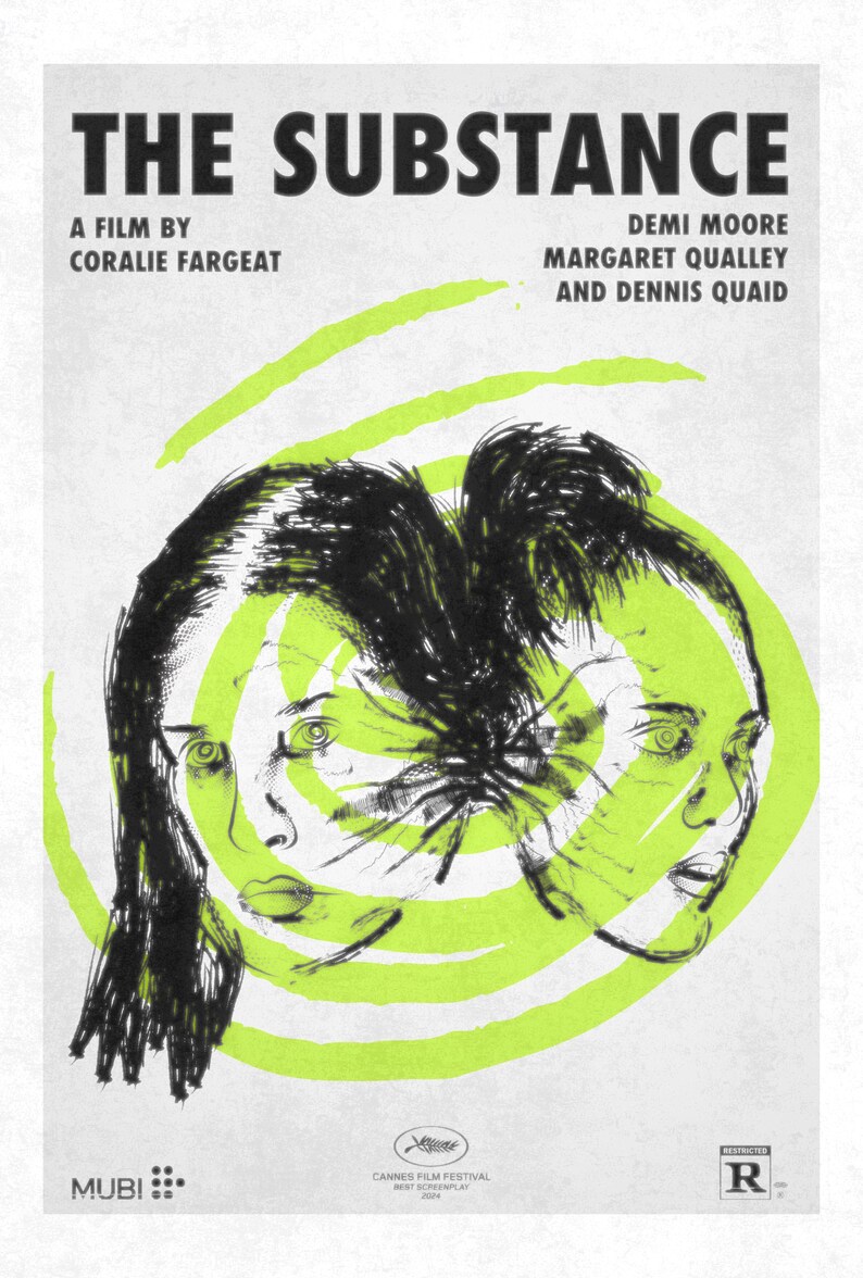 The Substance | Movie Poster Print - Etsy