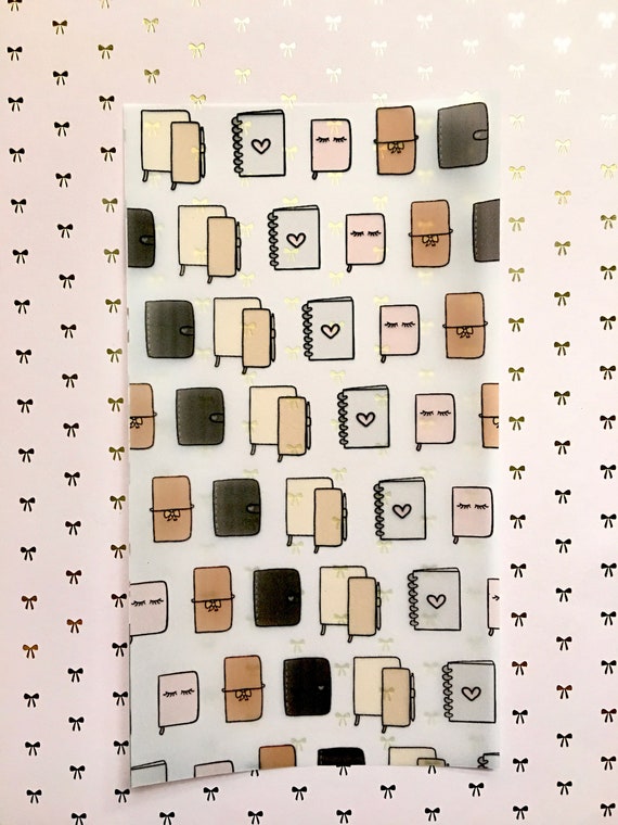 Planners Theme Vellum Inserts - Etsy
