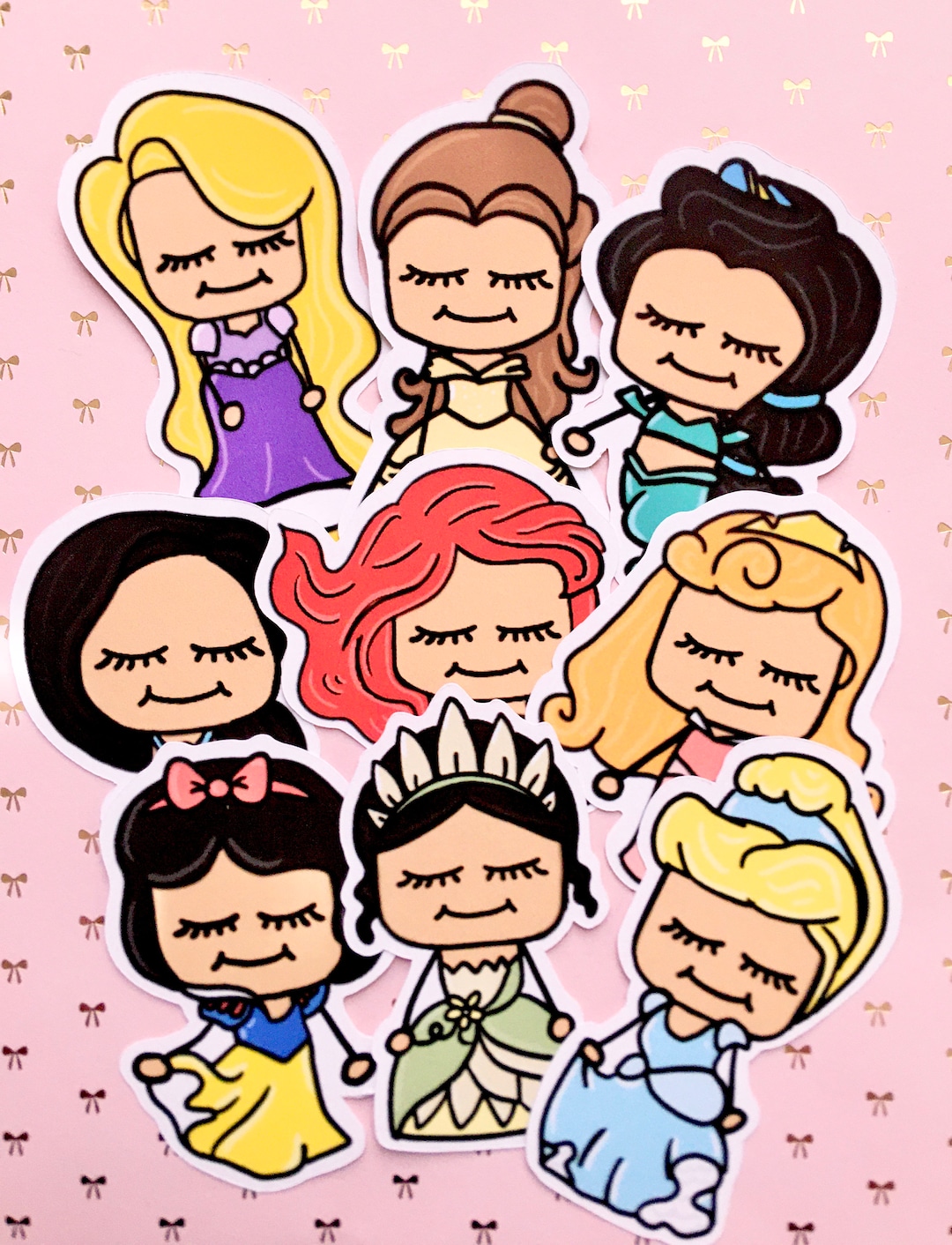 Princess Sticker Pack - Etsy