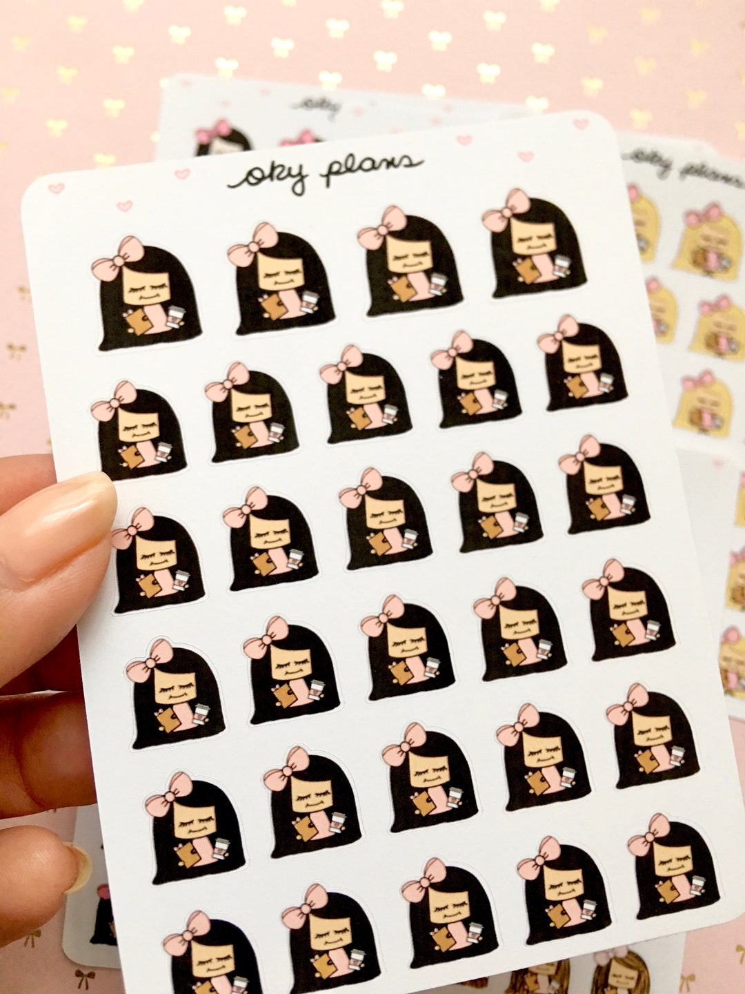 Planner Girl Stickers - Etsy
