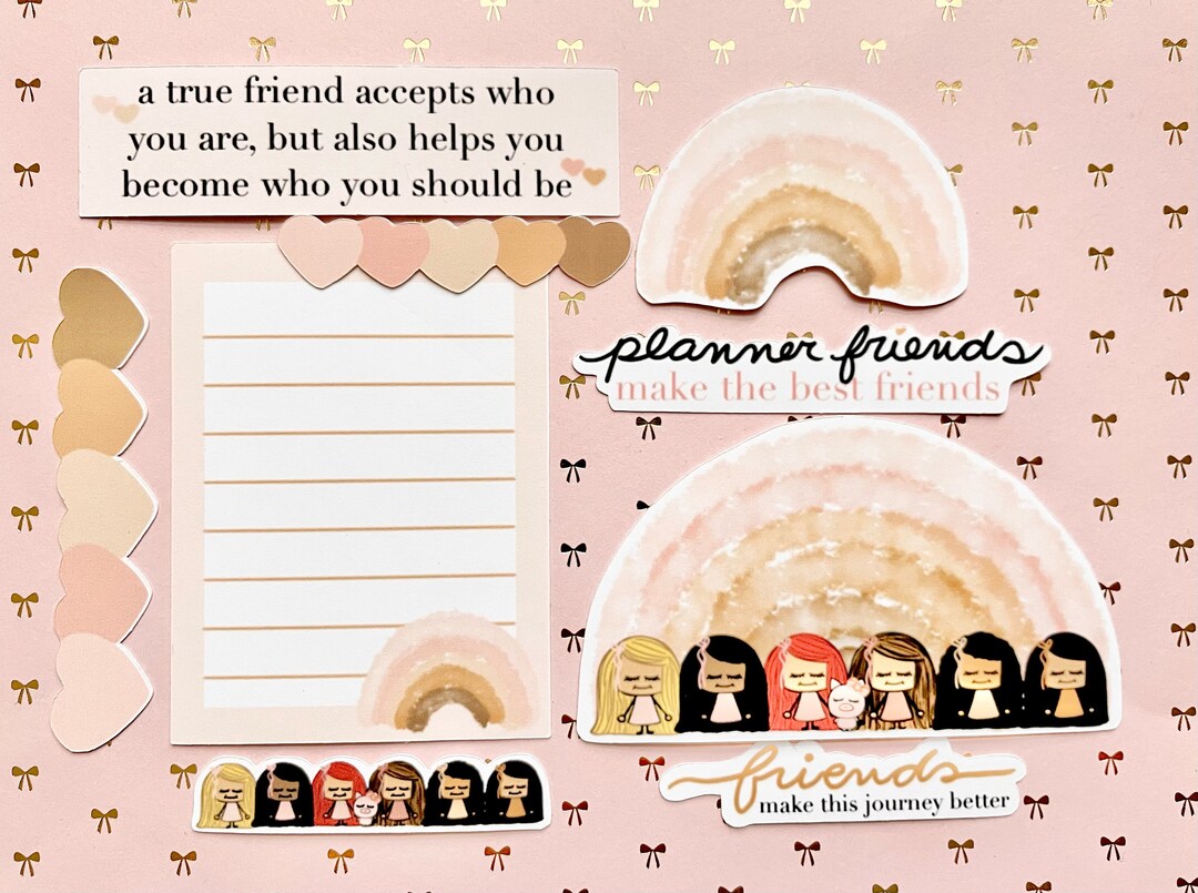 Planner Friends Sticker Pack - Etsy