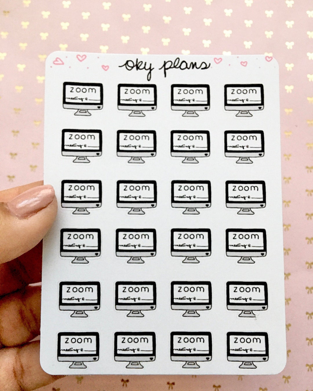 Zoom Meeting Stickers - Etsy