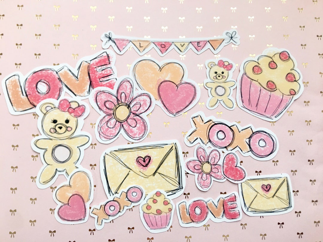 Love Sticker Pack - Etsy