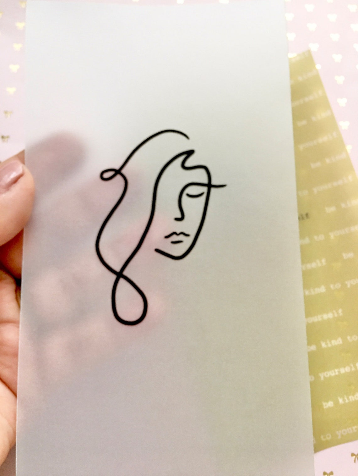 Self Love Theme Vellum Inserts - Etsy