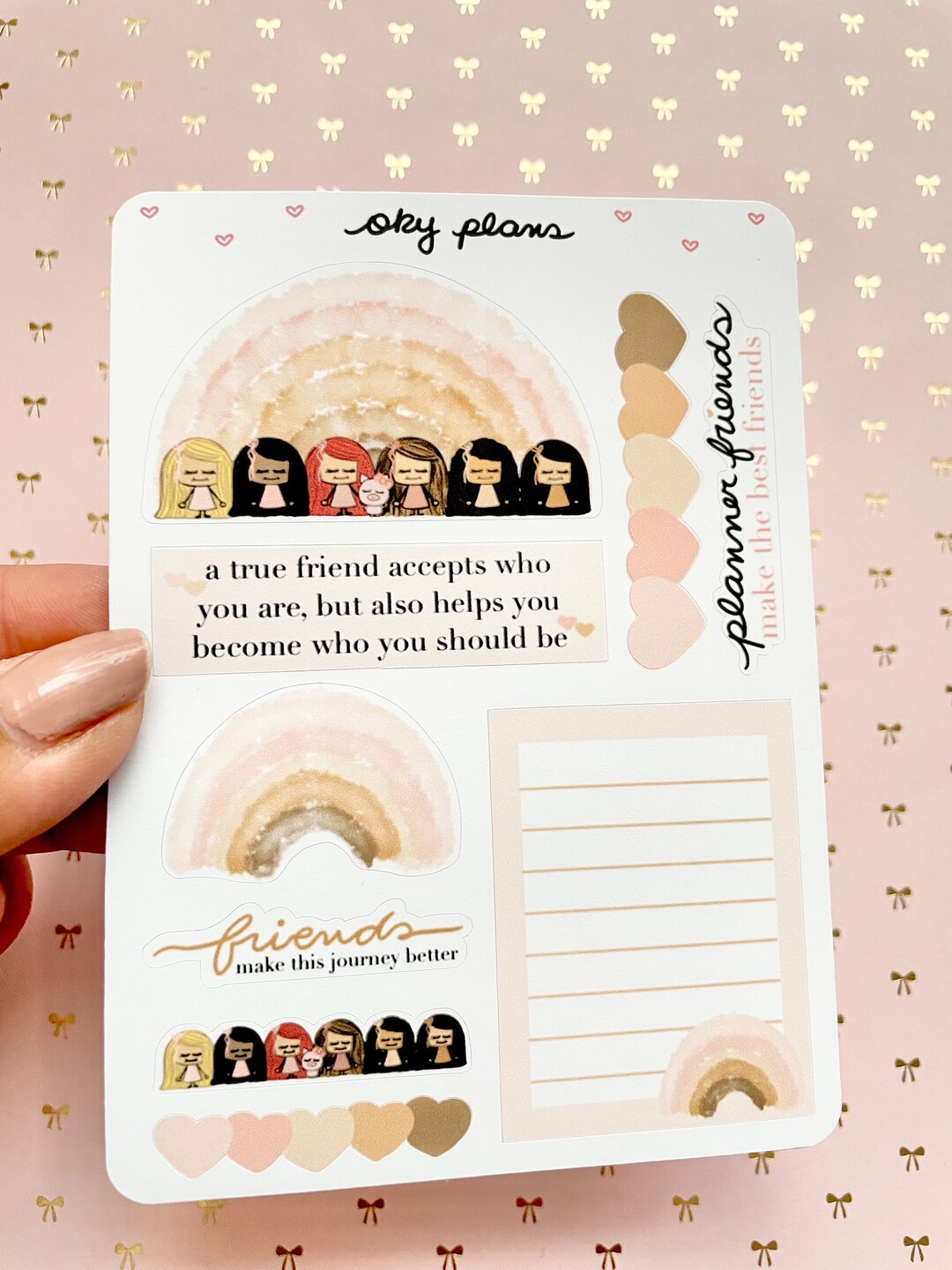 Planner Friends Deco Stickers - Etsy