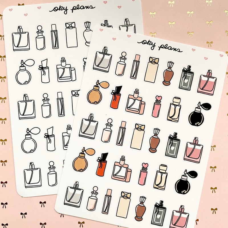 Perfume Stickers - Etsy