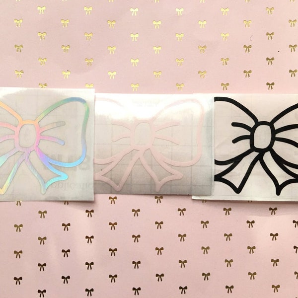 Bow Vinyl - Etsy