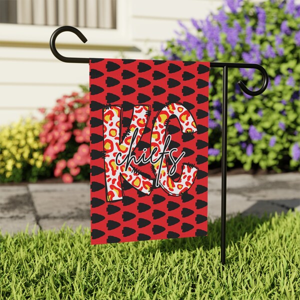 Kansas City Chiefs Yard Flag - Etsy