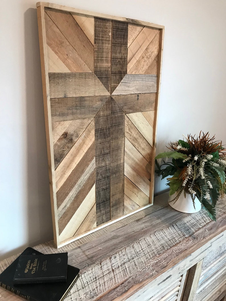 Large Handmade Rustic Wooden Cross - Etsy