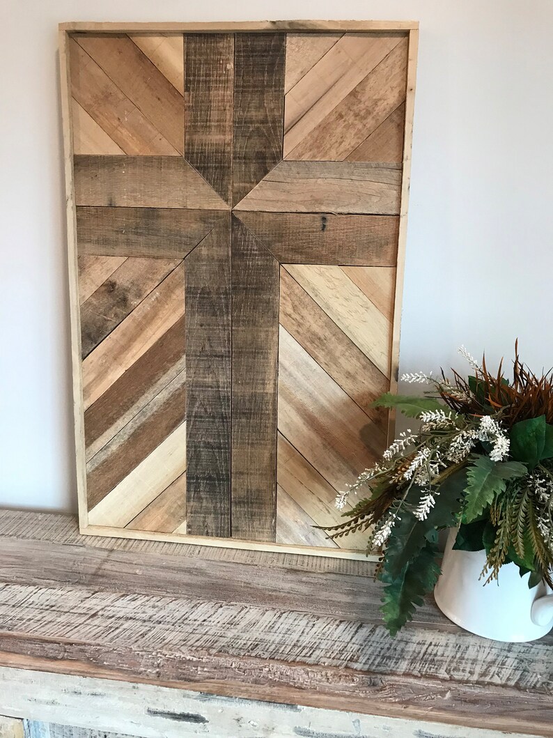 Large Handmade Rustic Wooden Cross - Etsy