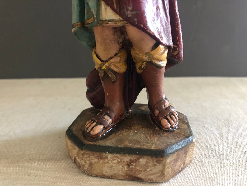 Antique Religious Statue of Saint Pancrazio, St Pancratius, Protector ...