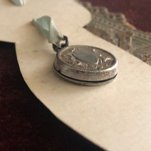 Religious Antique French Catholic Slider Locket Medal Shrine Pendant ...