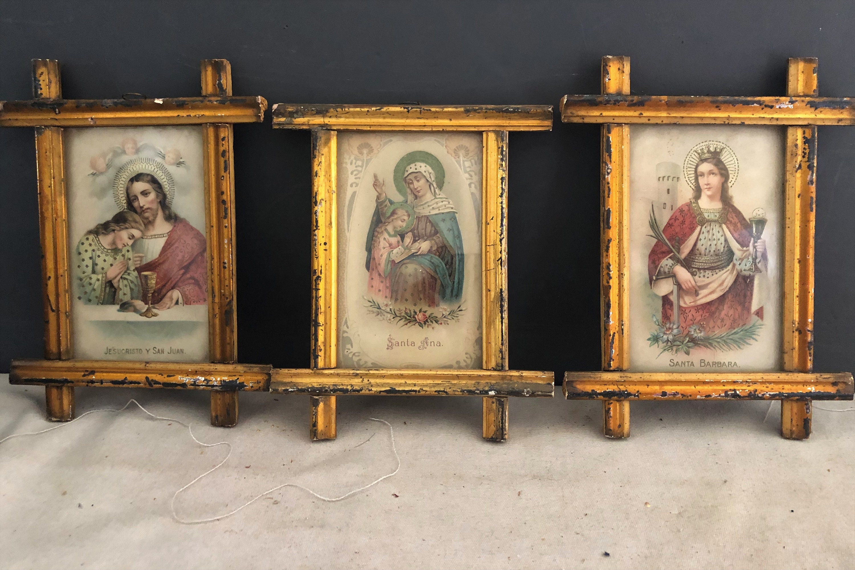Very Antique Religious Frame 19th Century of Jesus Christ - Etsy