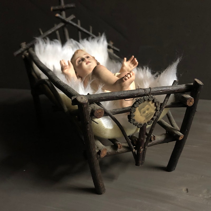 Crib for Baby Jesus - Etsy