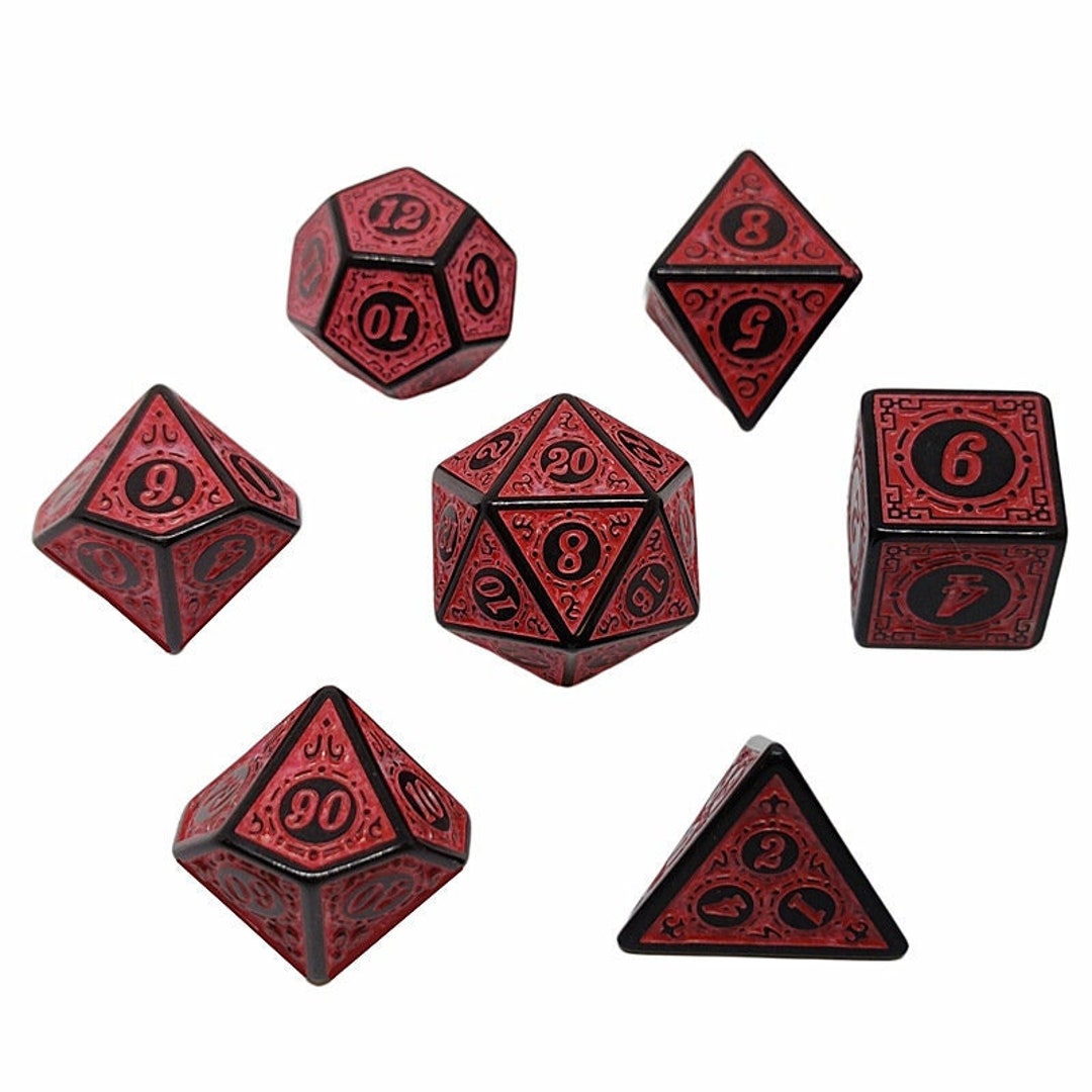 Polyhedral Dice Set Critical Role RPG Dice Mystery Dice - Etsy