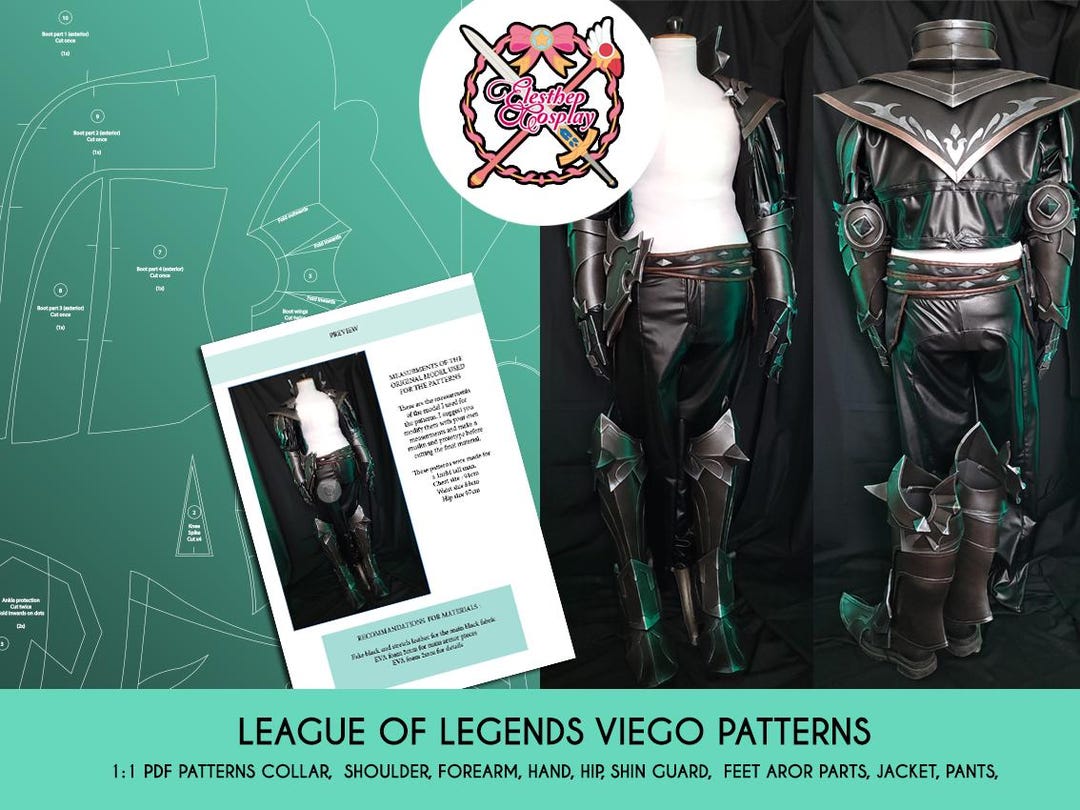 Viego - League of Legends PDF Patterns - Etsy