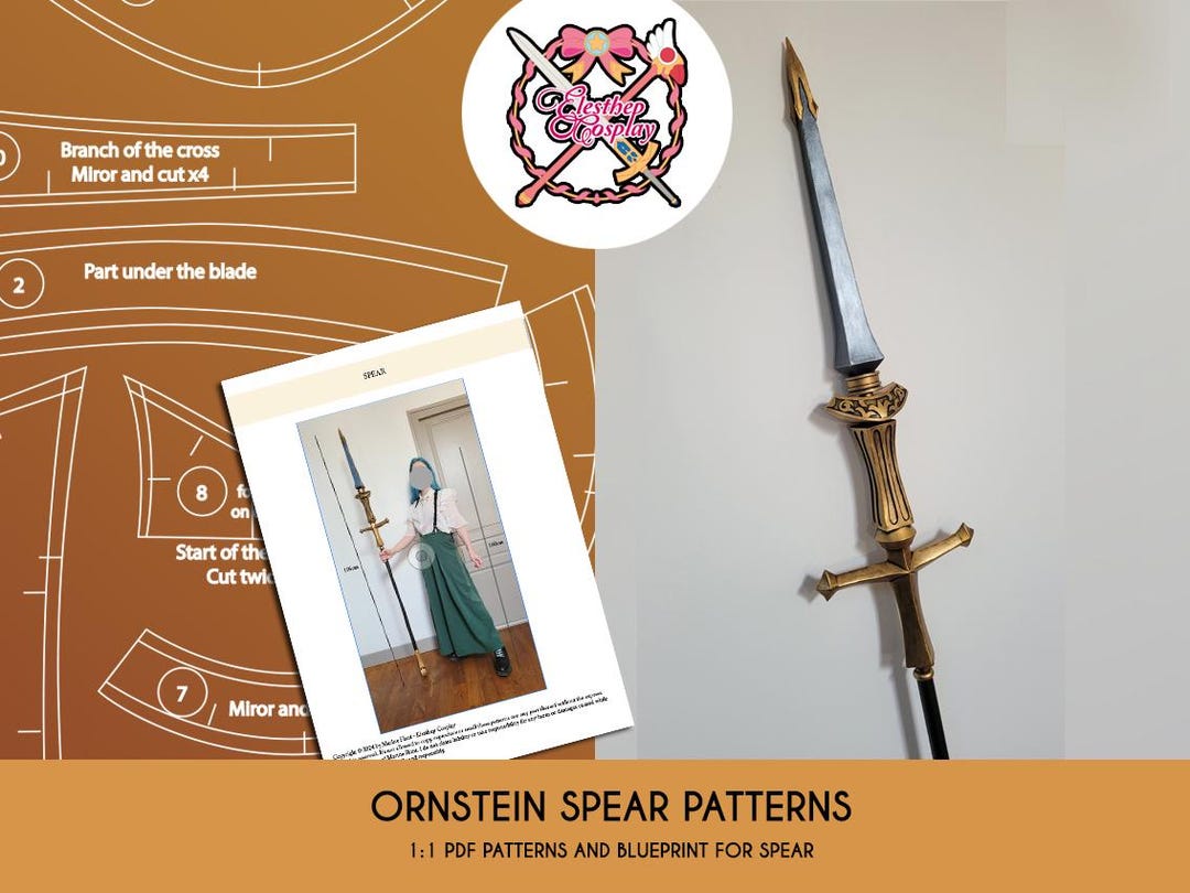 Ornstein - Spear PDF Patterns and Blueprint - Etsy