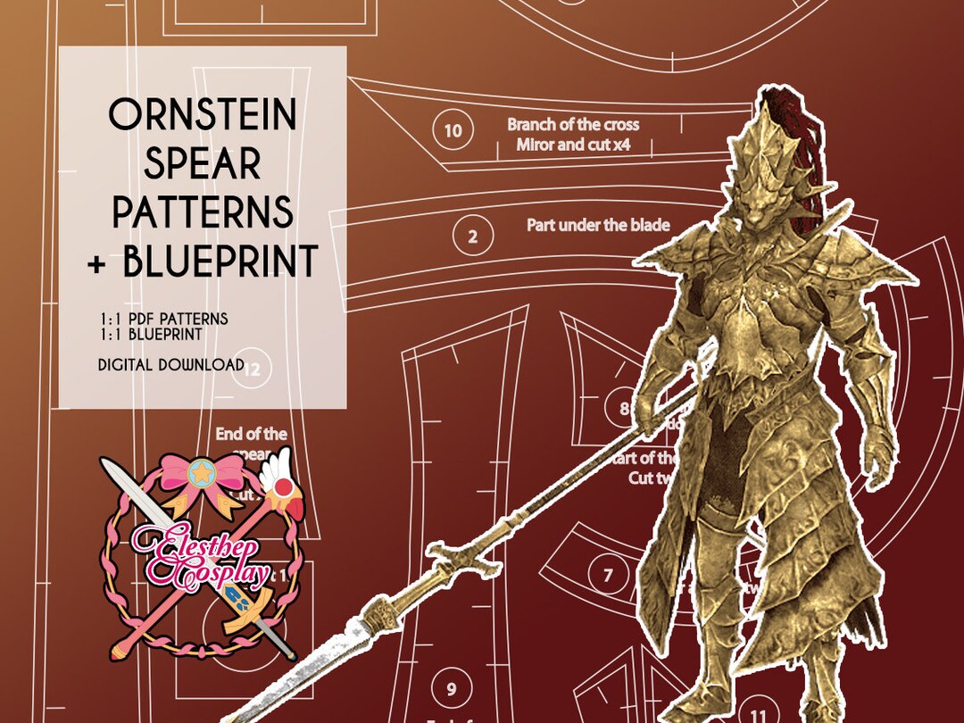 Ornstein - Spear PDF Patterns and Blueprint - Etsy