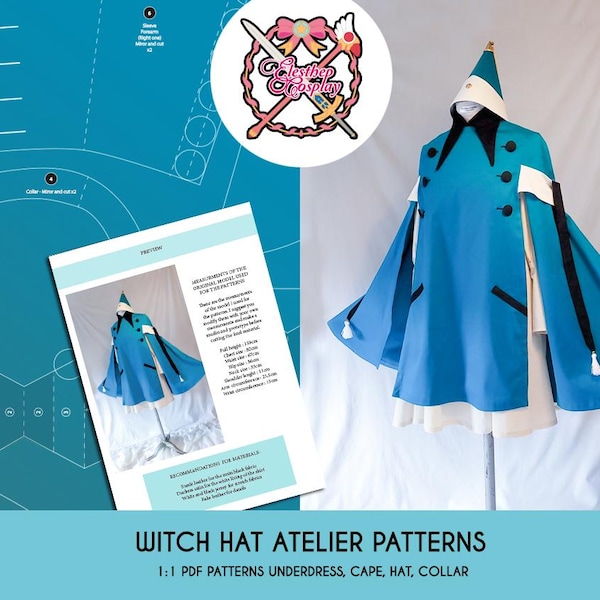Witches Cape Pattern - Etsy