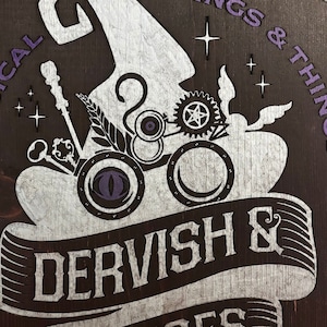 Magic Shop Sign- Wizardly Fan Art! - Etsy