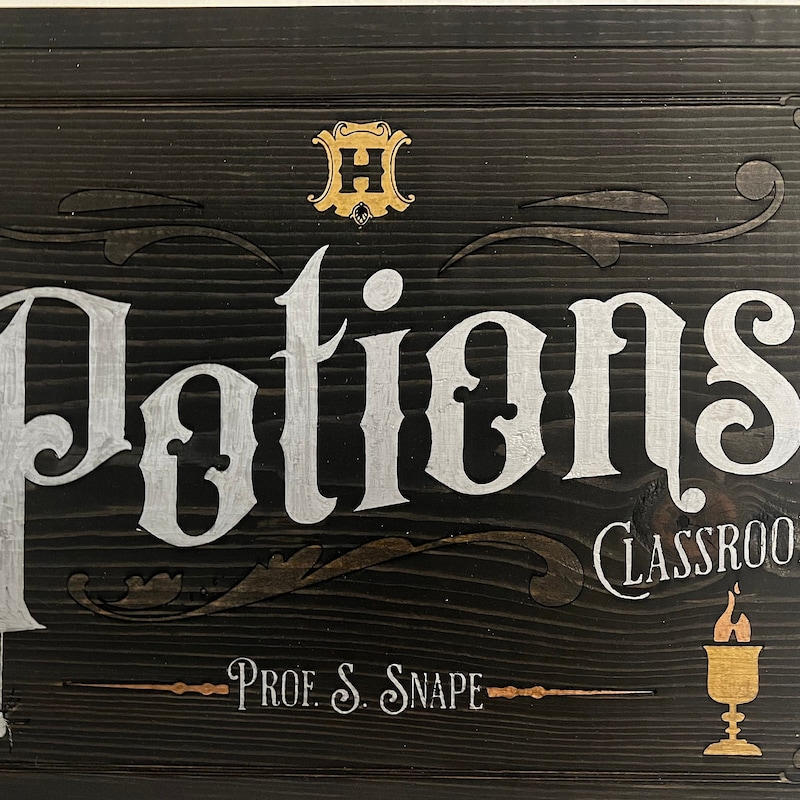 Magic Potion Sign - Etsy